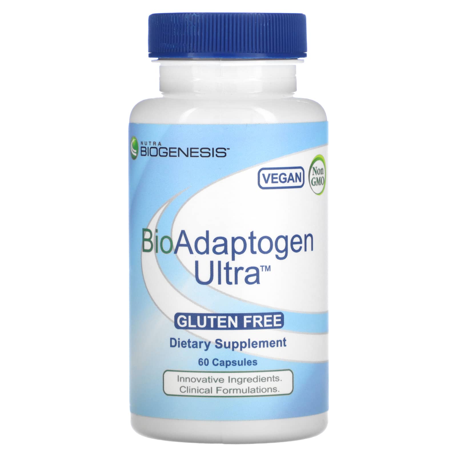 Nutra BioGenesis, BioAdaptogen Ultra, 60 Capsules, Expiry: 05/2026, Fr ...