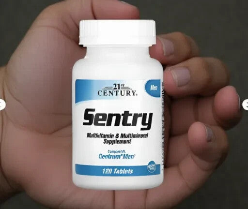 21st Century, Sentry Men, Multivitamin & Multimineral Supplement, 120 ...