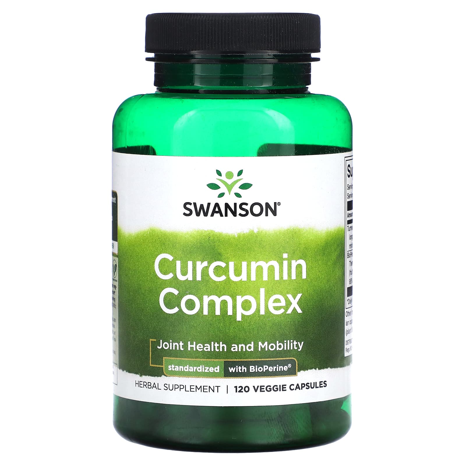 Swanson, Curcumin Complex, 120 Veggie Capsules – SUN SUPPLEMENTS